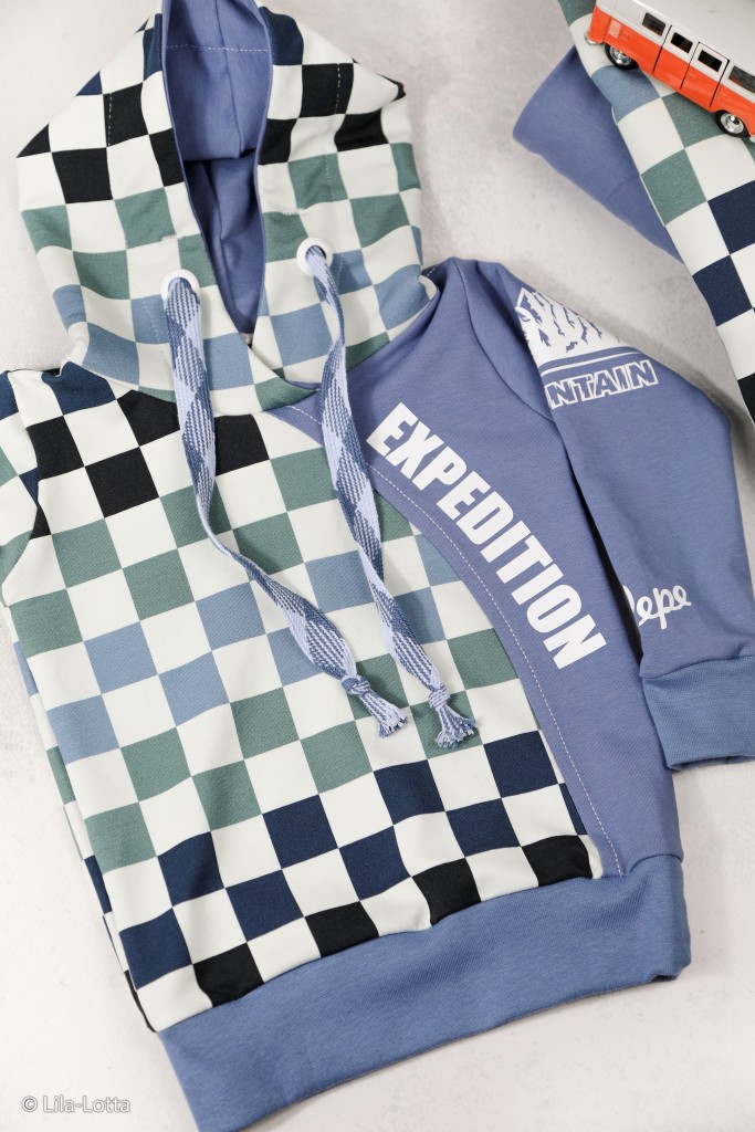 Stoffklauberei - Squares 2.0 by Lila-Lotta French Terry